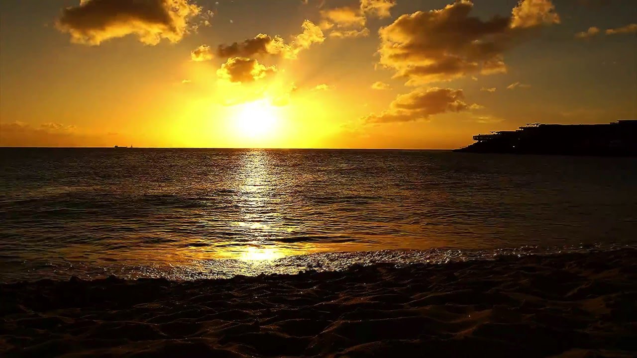 Sunsets Of St Maarten Timelapse - YouTube