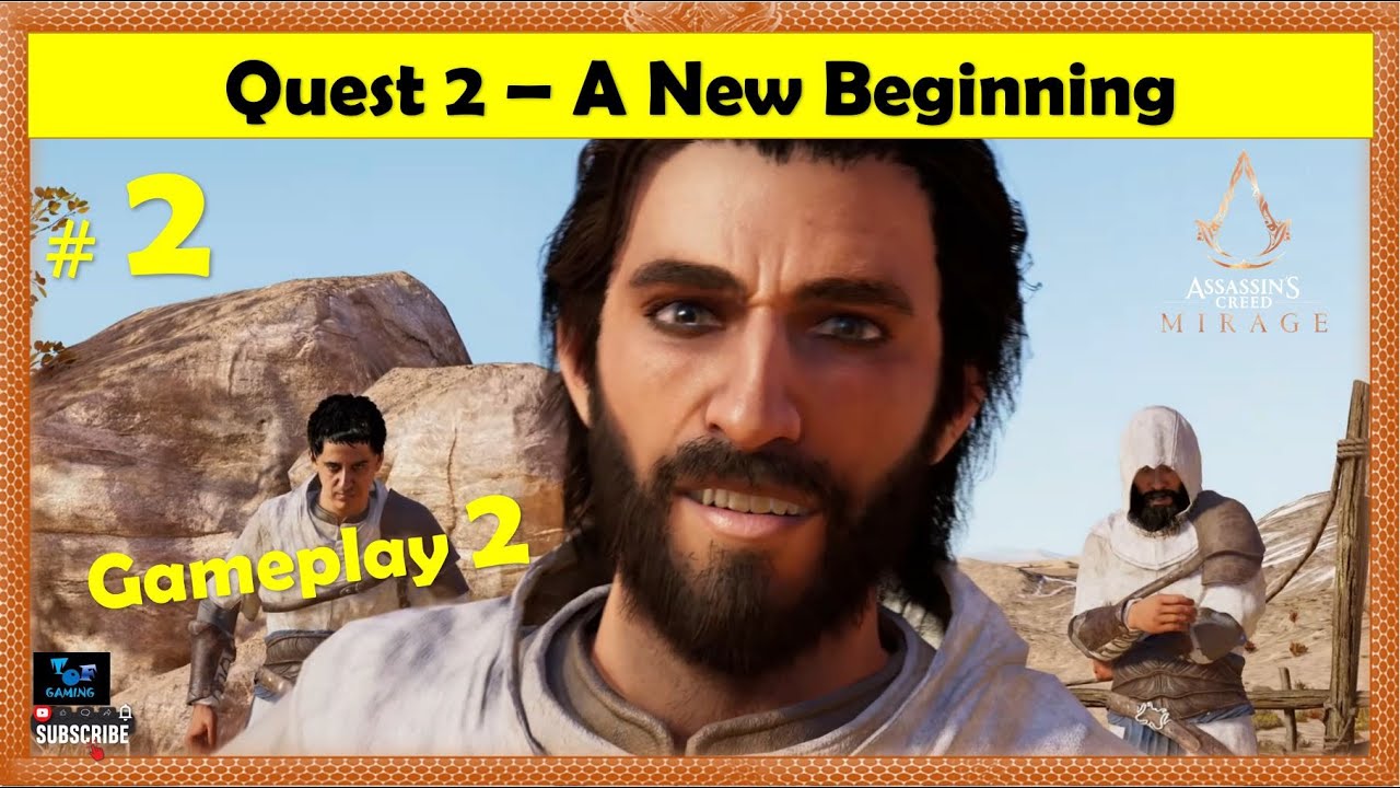Assassins Creed Mirage - A New Beginning | Get leather strips, Find ...