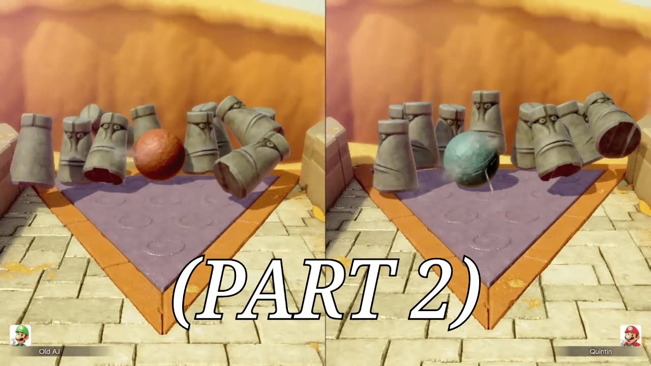 Super Mario Party Jamboree - More Stone-Eye Bowling Shots! (Part 2 ...