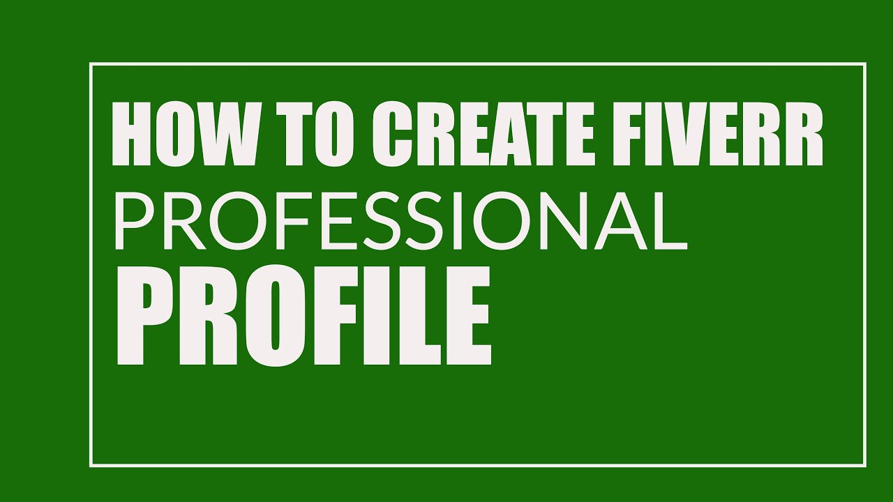 How To Create An Amazing Profile On Fiverr Get More Clients YouTube how-to-create-an-amazing-profile-on-fiverr-get-more-clients-youtube