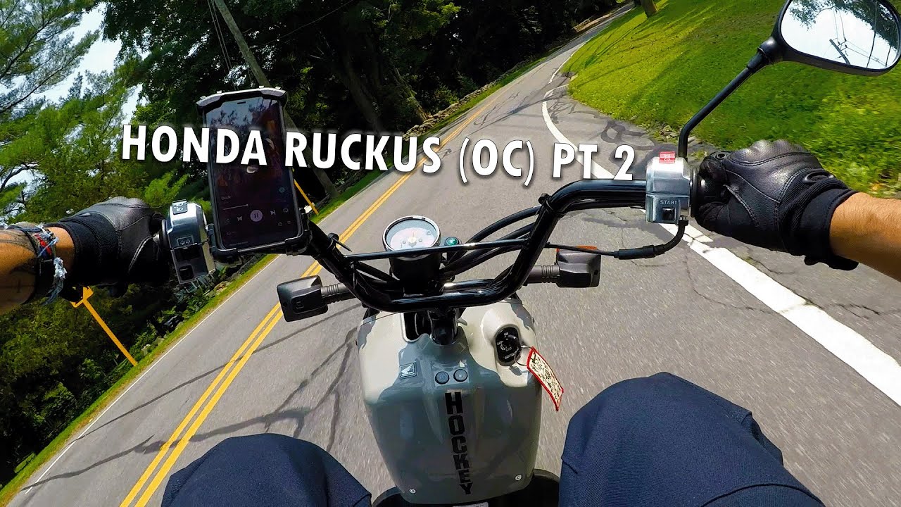 POV Honda Ruckus Oil Change || PT2 - YouTube