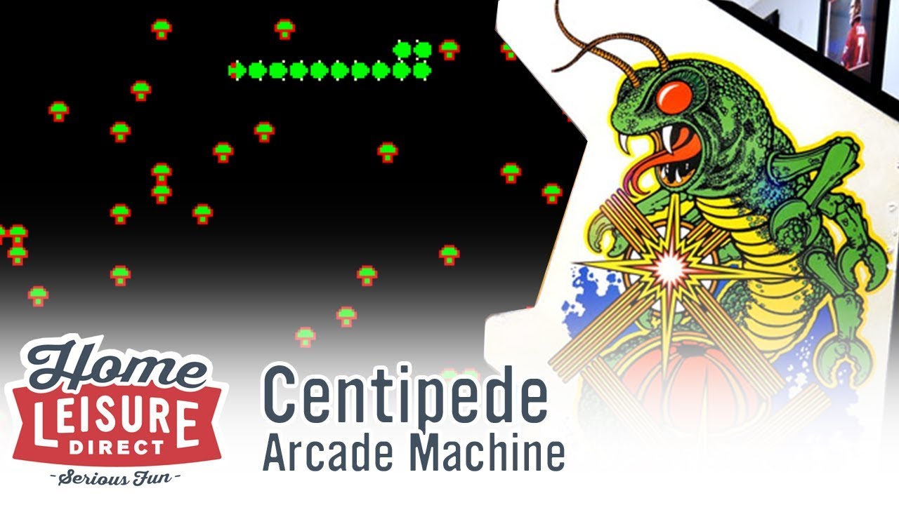 Centipede Arcade Machine (Atari - 1981) - YouTube