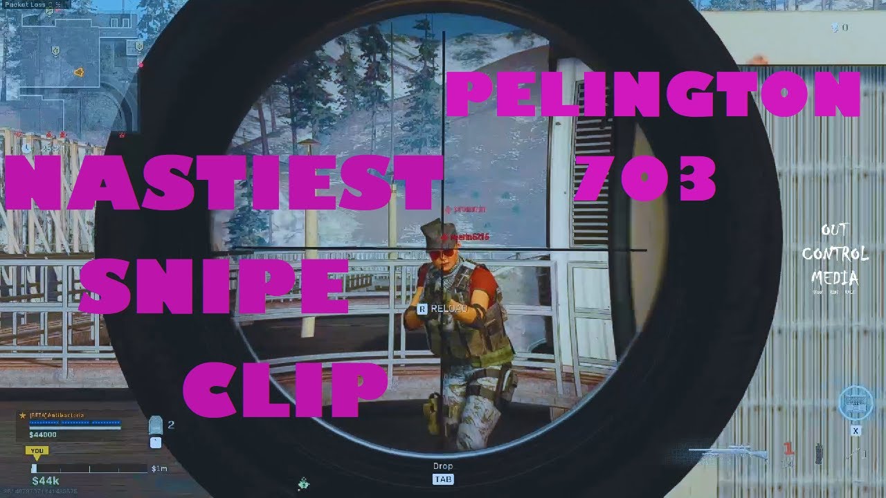 CALL OF DUTY WARZONE: "PELINGTON 703" *BEST* SNIPER RIFLE BLACKOPS ...