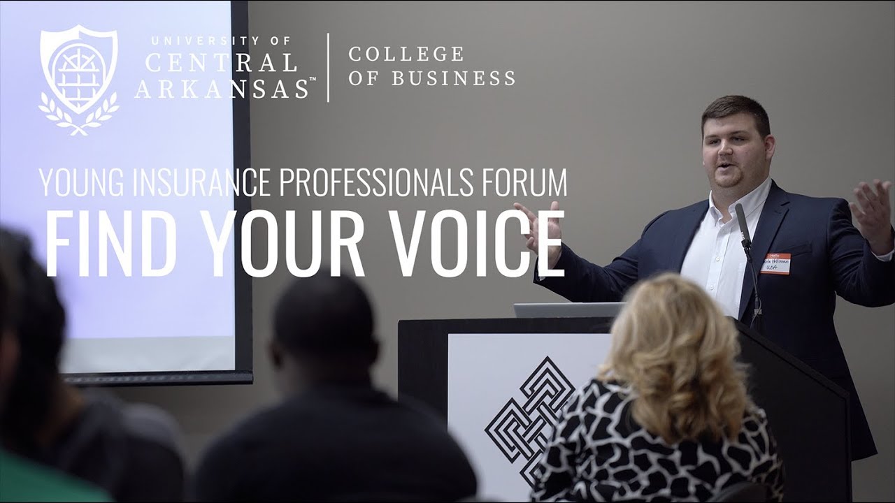 Young Insurance Professionals Forum: Find Your Voice | UCA College of ...