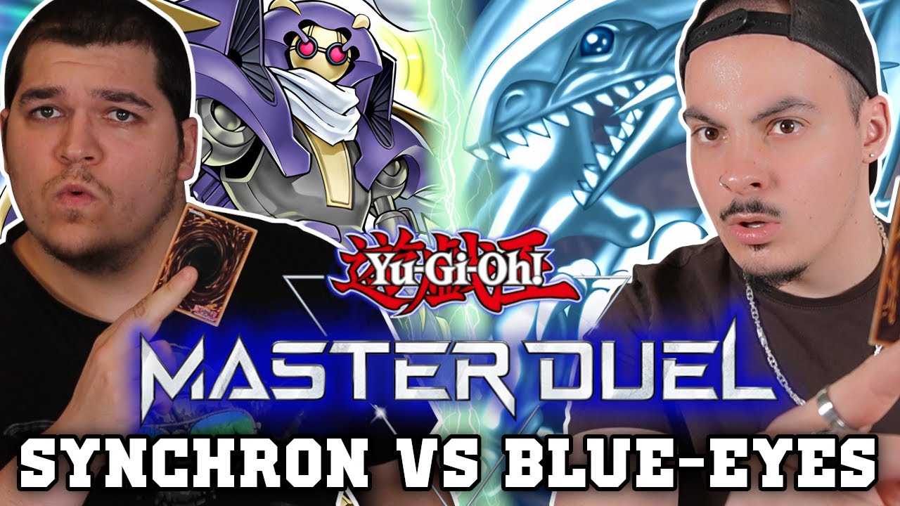 Yu-Gi-Oh! BLUE EYES vs SYNCHRON STRUCTURE DECK DUELL in Yugioh MASTER ...