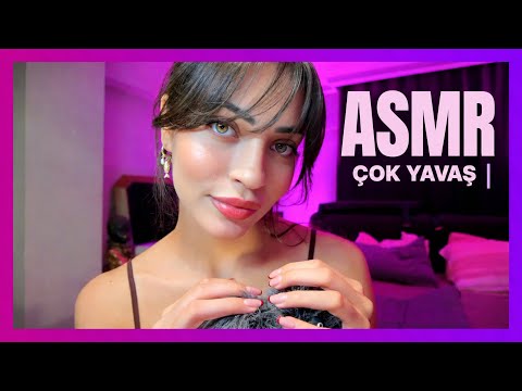 ASMR KAFA MASAJI 💆‍♀️ Mikrofona çok yakın fısıltılar | Türkçe ASMR