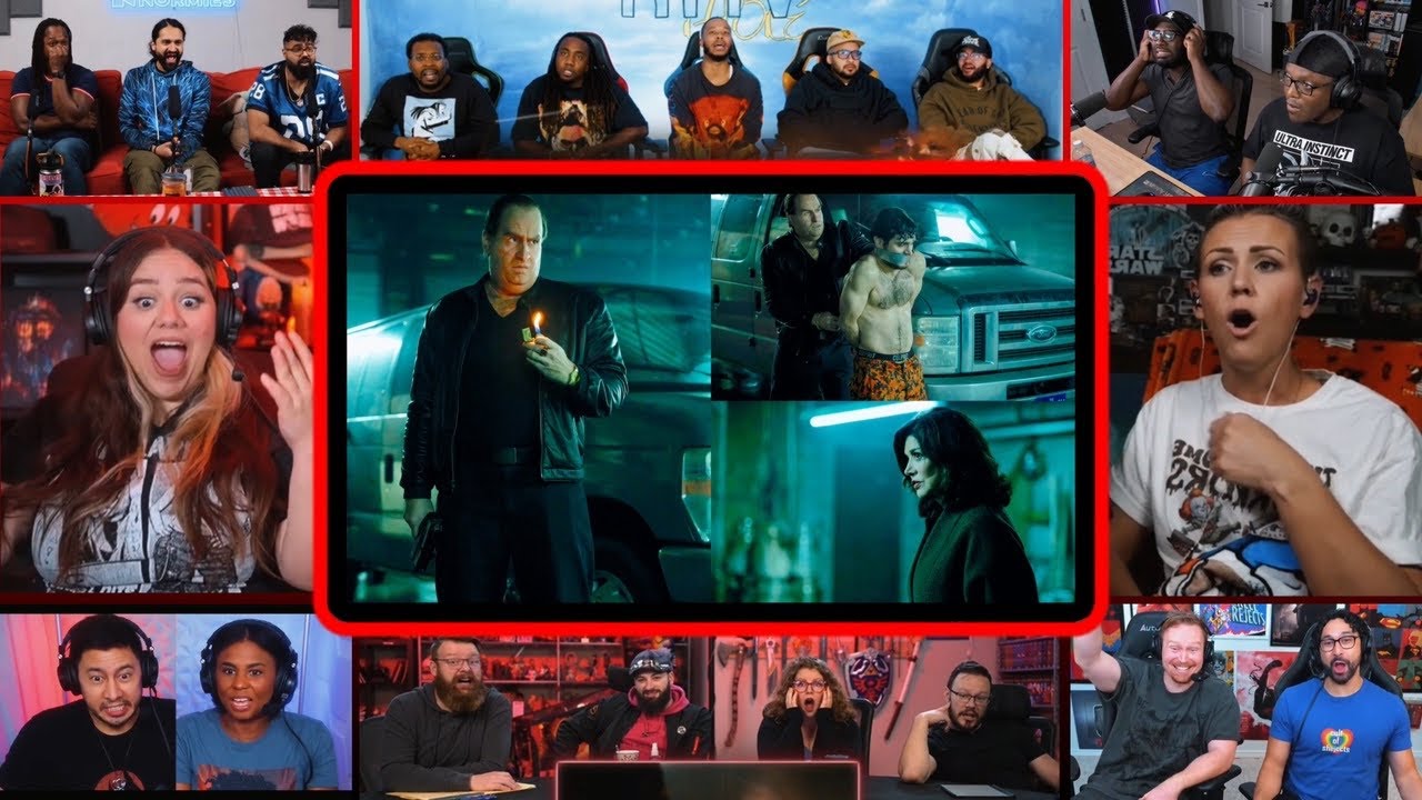 YouTubers React OZ / PENGUIN Kill MARONI’s WIFE & KID | The Penguin Ep 5 Reaction Compilation ...