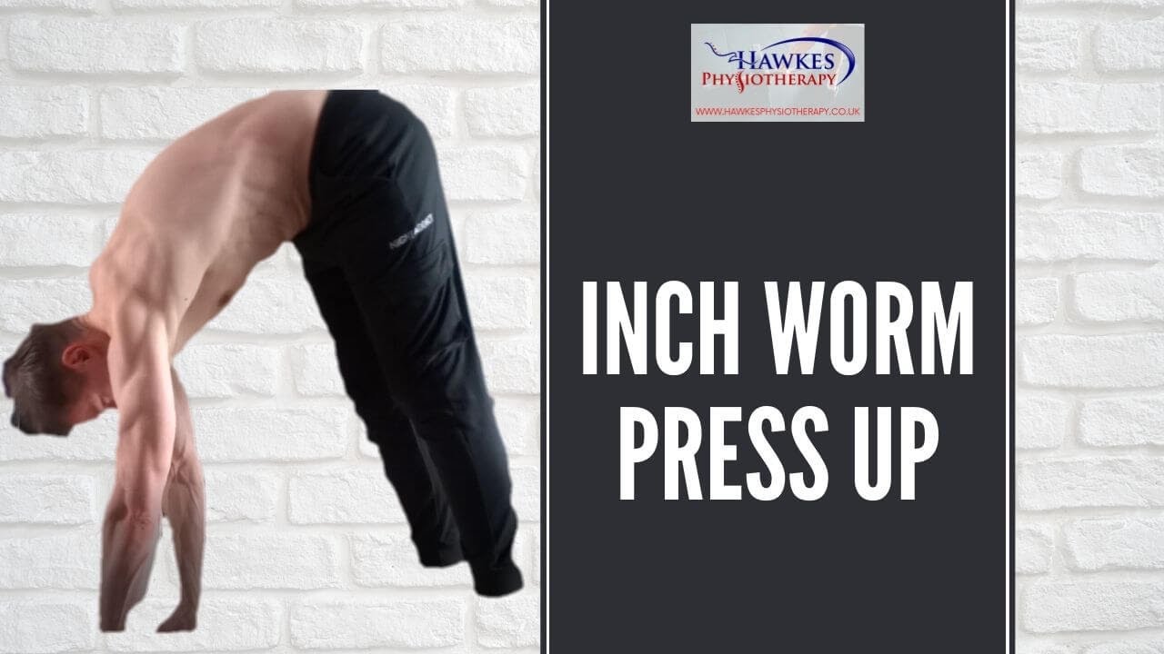 Inch worm press up: Technique video - YouTube