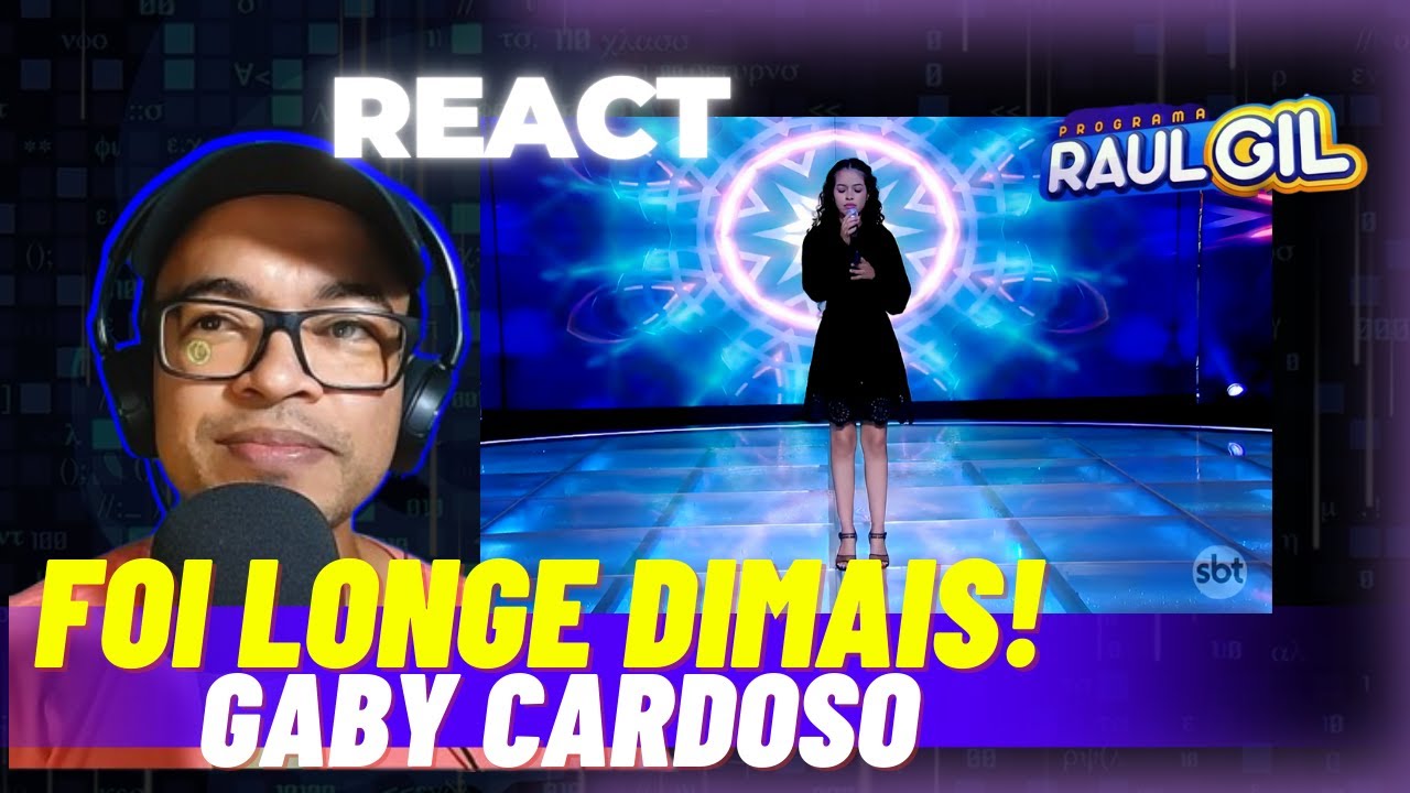 DESCUBRA o FENÔMENO GABY CARDOZO NO SHADOW BRASIL - JOVENS TALENTOS RAUL GIL gaby cardozo - YouTube
