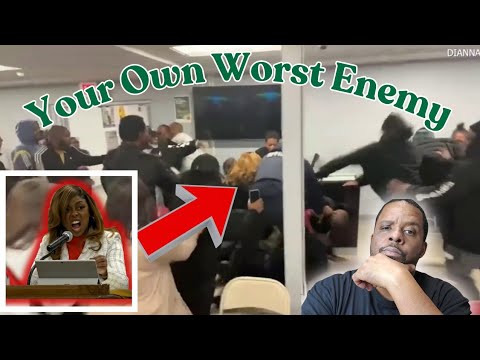 Tiffany Henyard Caught In Wild Brawl At Thornton Township Meeting ...