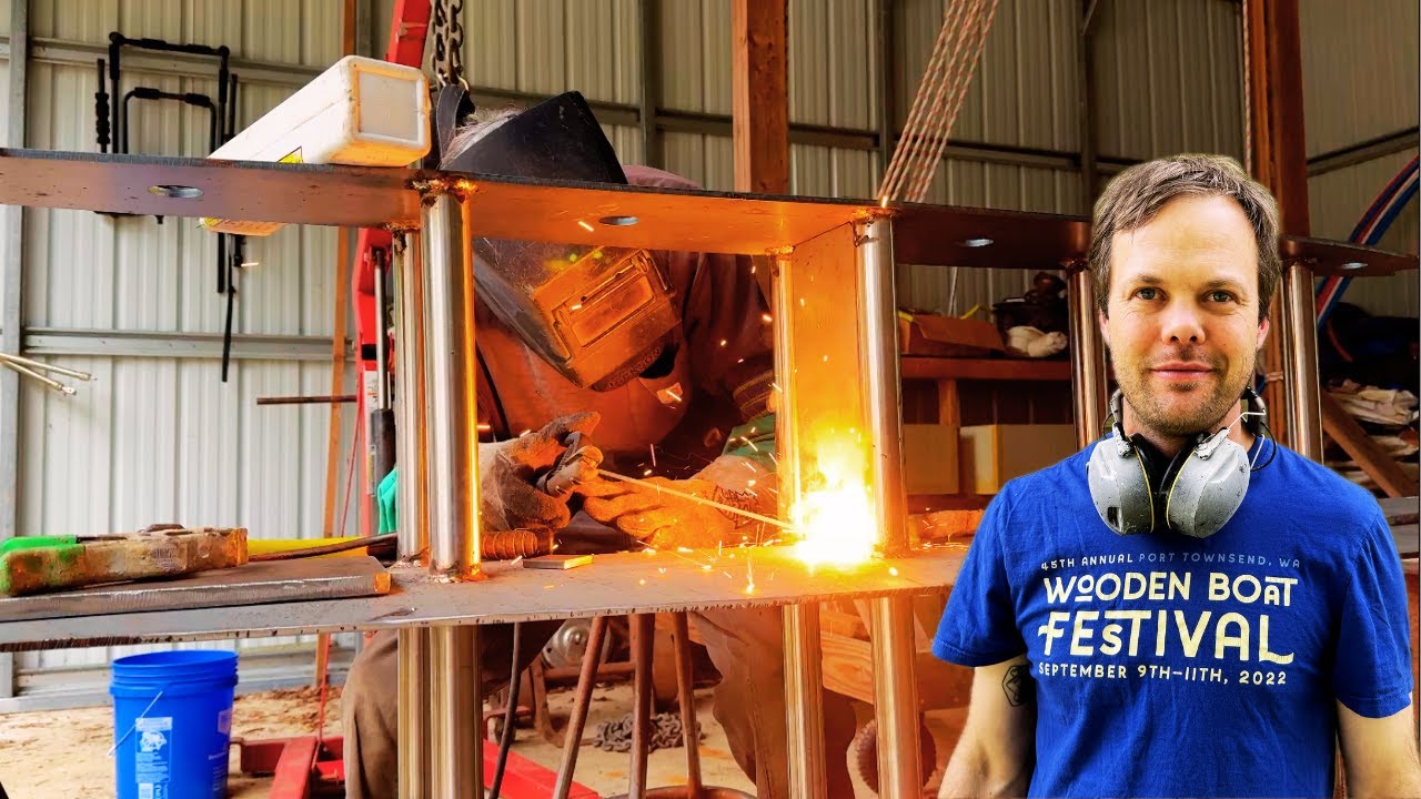 Keel Build: Building the Interior Structure of our Keel. [Ep. 183 ...