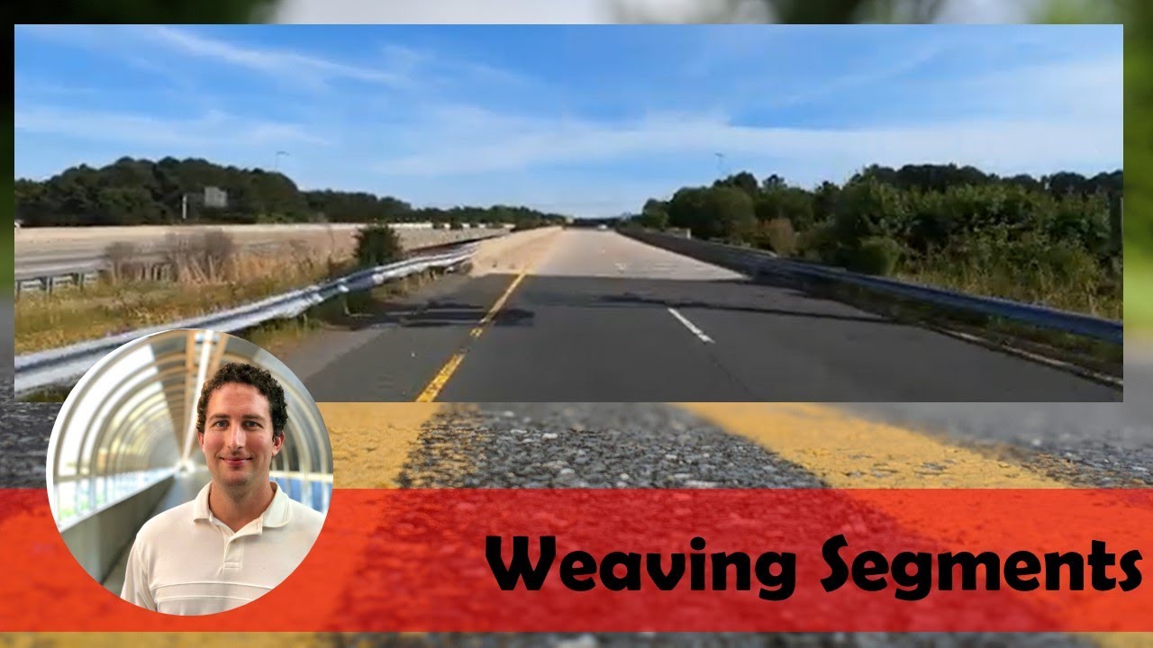 Weaving Segments (with & without Collector and Distributor Road) - YouTube
