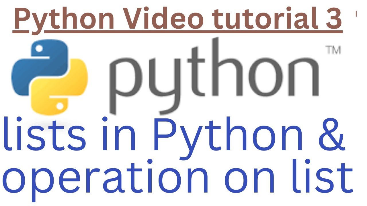 Python Create List In Python Programming List Operations On List In 5628