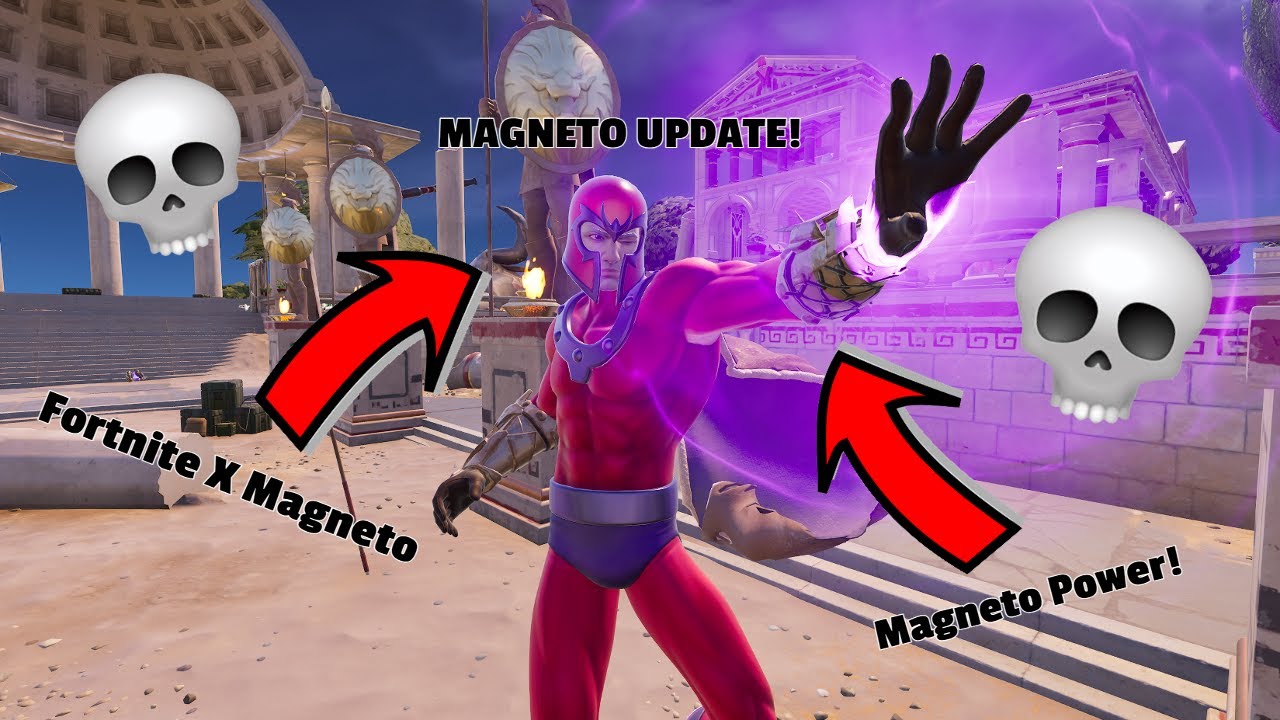 The Magneto Power in Fortnite is INSANE! - YouTube