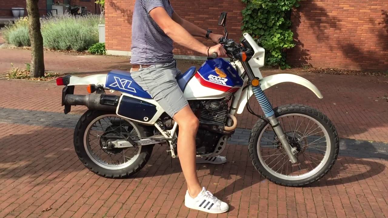Start Honda XL600R - YouTube