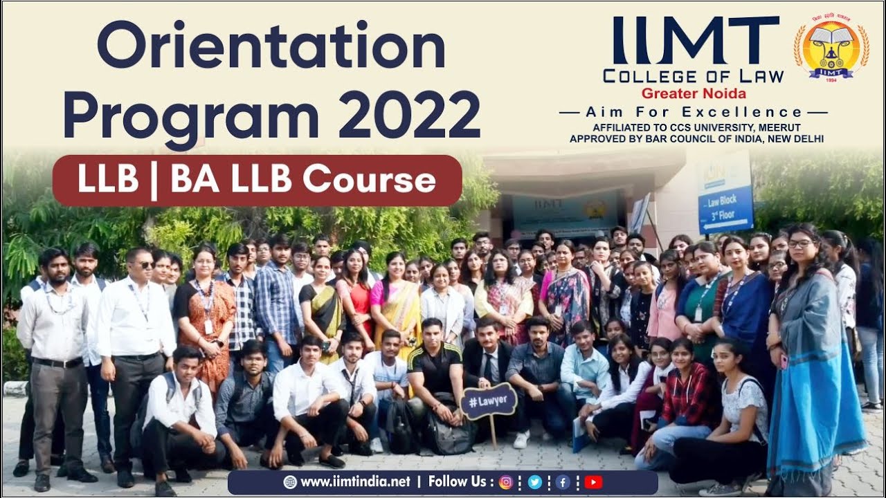 Orientation Program 2022 LLB BA LLB Course IIMT College Of Law orientation-program-2022-llb-ba-llb-course-iimt-college-of-law