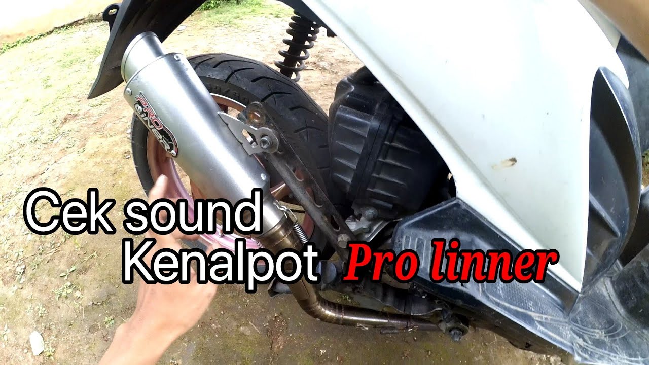 nyoba kenalpot proliner tr1r di beat karbu - YouTube