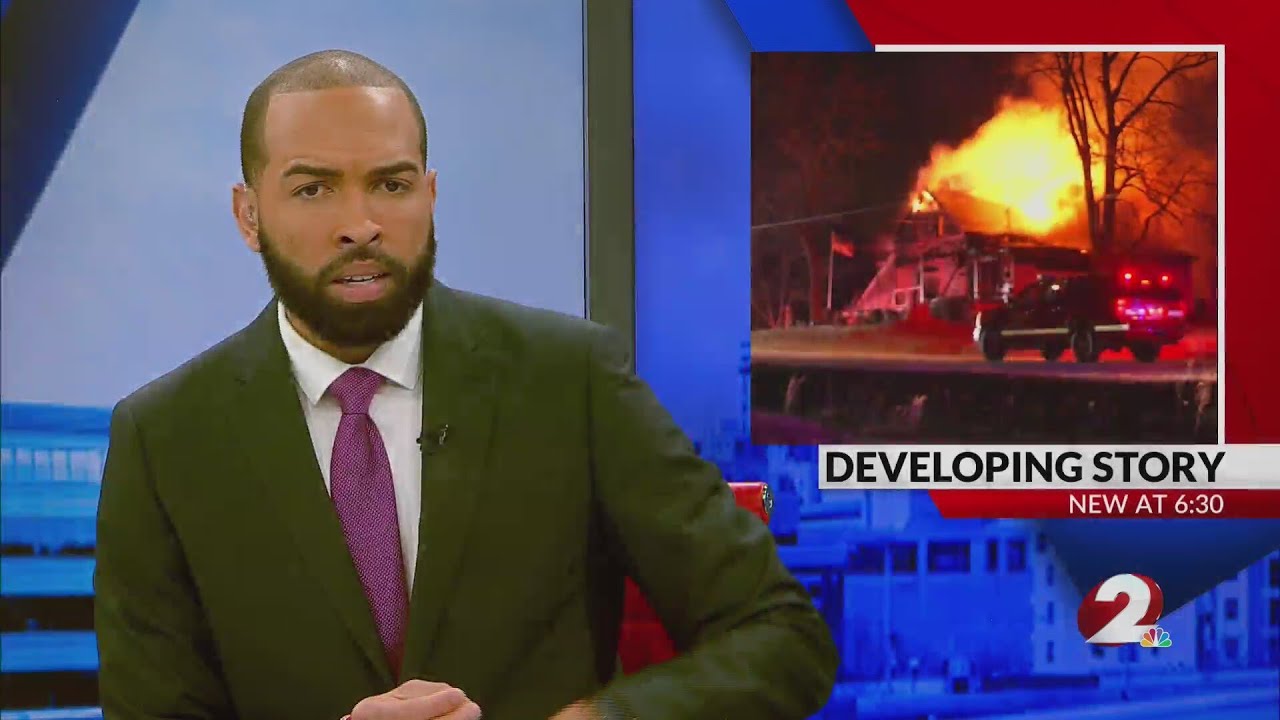 Turtlecreek Twp. House Fire - YouTube