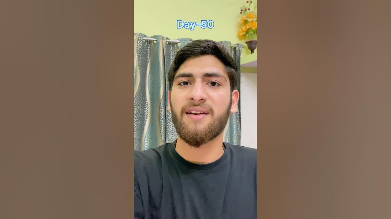 50/50 (Happy 50 days challenge) #shorts #happiness #day50 #viralshort - YouTube