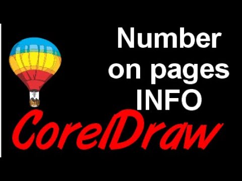 Corel Draw Tips & Tricks PAGE NUMBER ON EACH PAGE and start with 100 ...