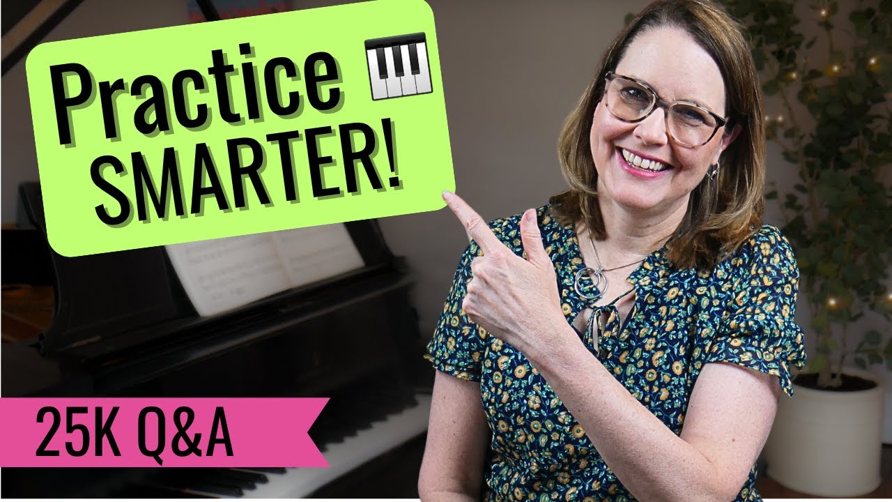 Stop WASTING Practice Time at the Piano! [Your Questions Answered] - YouTube