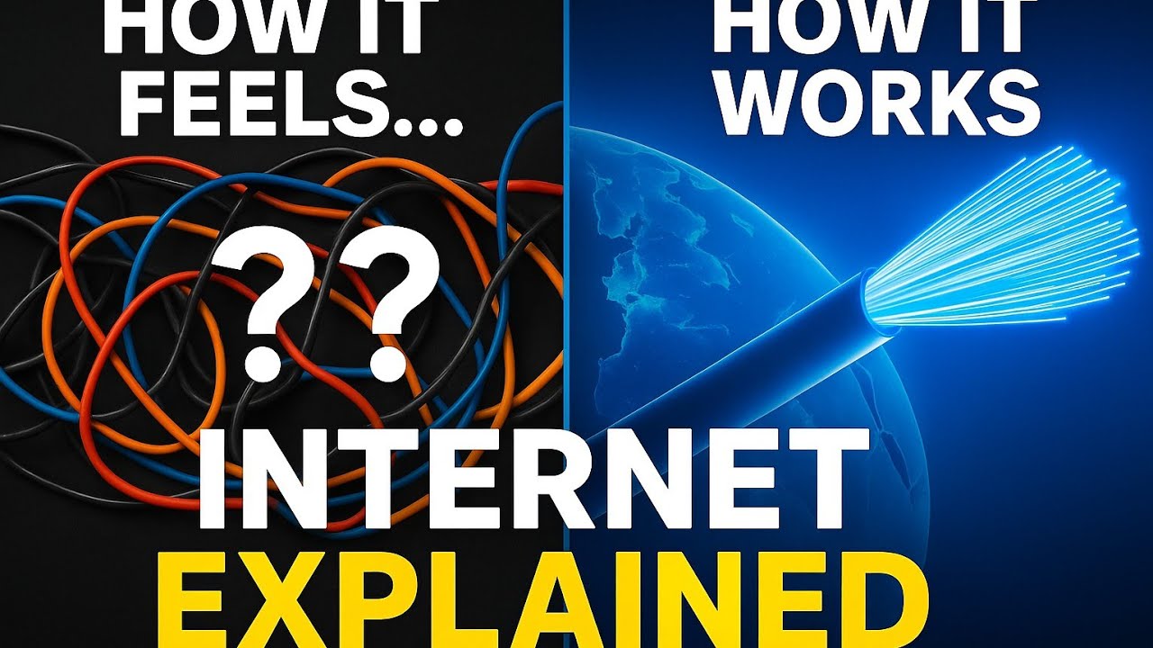 How the Internet Actually Works (Simplified) - YouTube