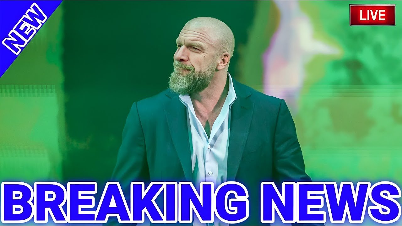 Huge Sad😭Update!Tears Flow as Triple H Drops Bombshell News That Will ...