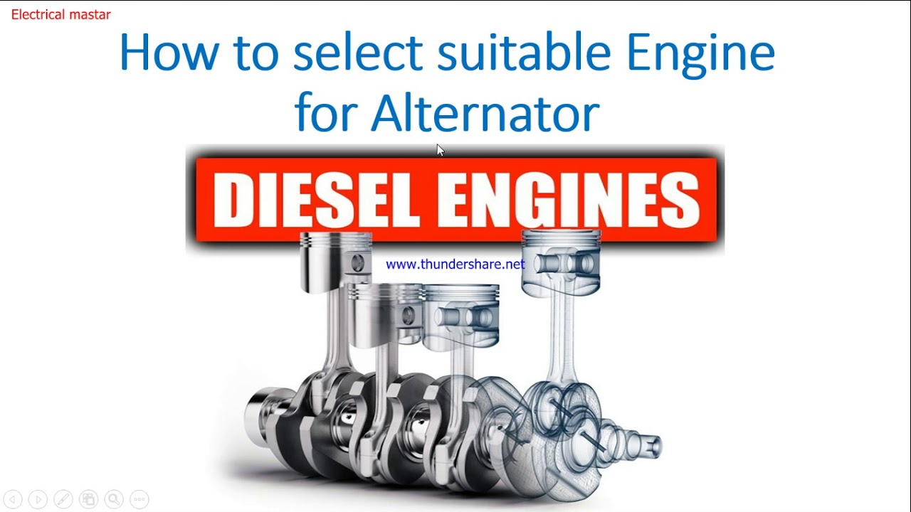 How to find suitable Engine size for Alternator | Engine sizing ...
