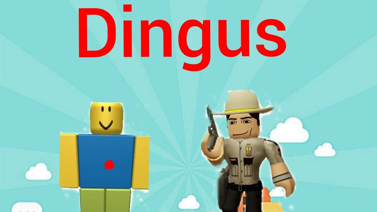 Playing Roblox Dingus. - YouTube