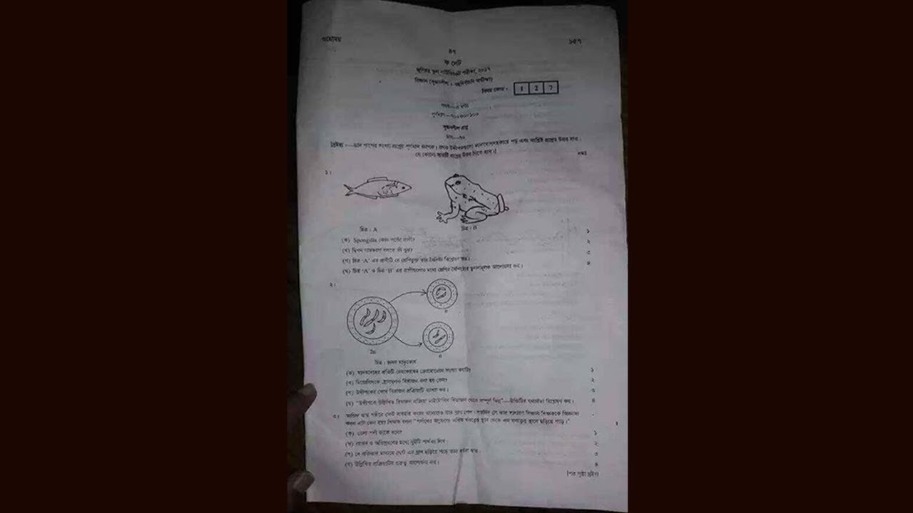 JSC Scicnce Question 2019 Dhaka board - JSC biggan Question 2019 Dhaka ...