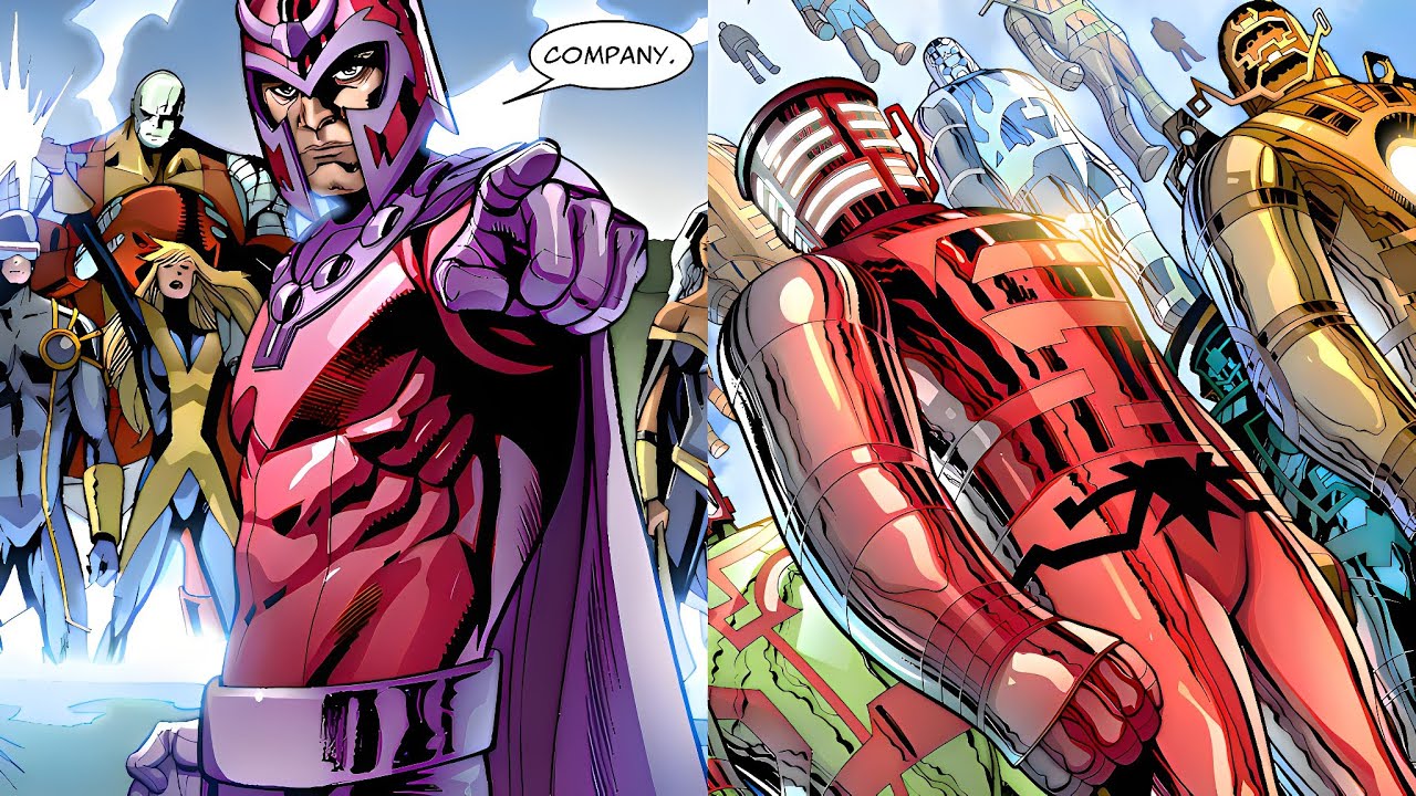 Sinister Evolution: Magneto and X-Men Encounter the Dreaming Celestial ...