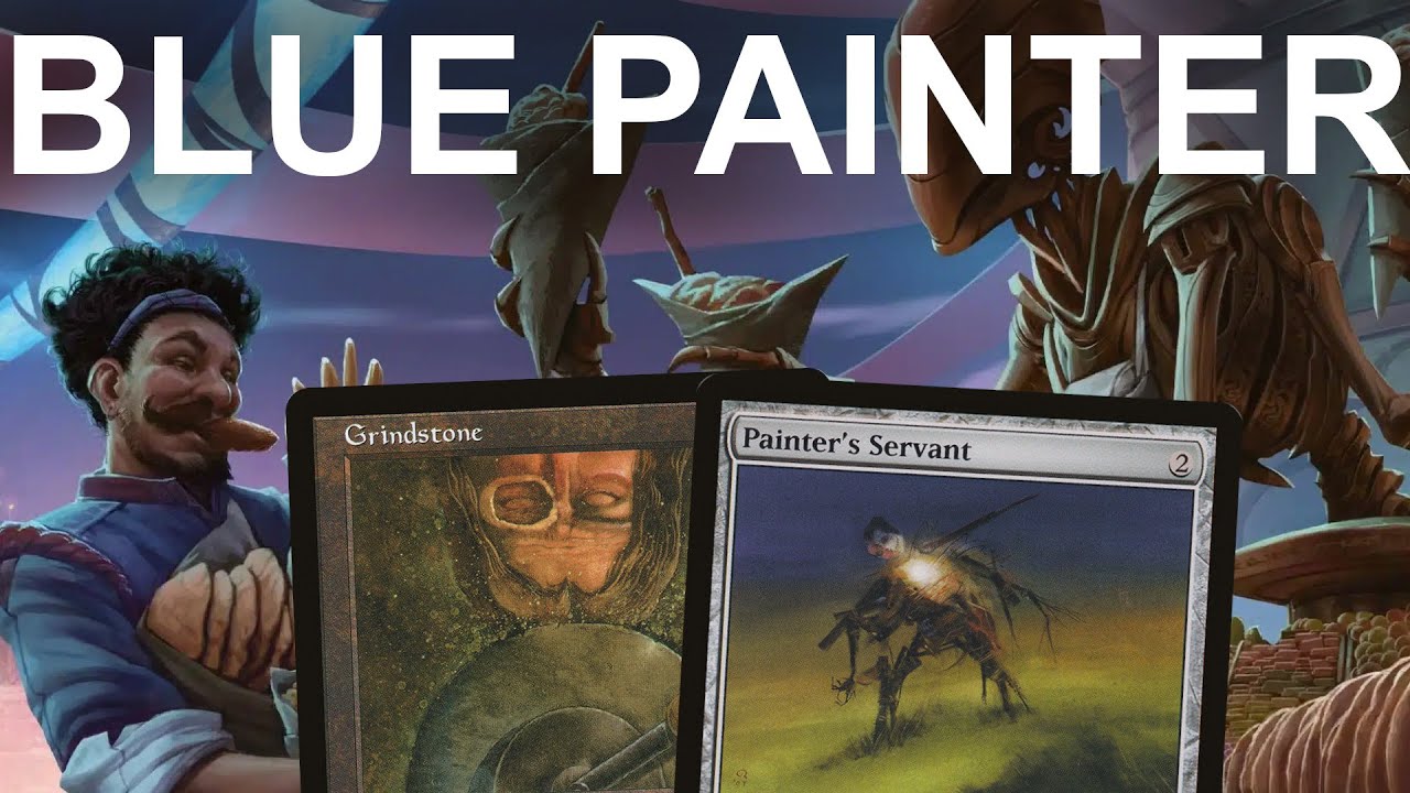 GRINDING STOCKS! Legacy Blue Stock Up Painter's Servant Combo. MTG ...