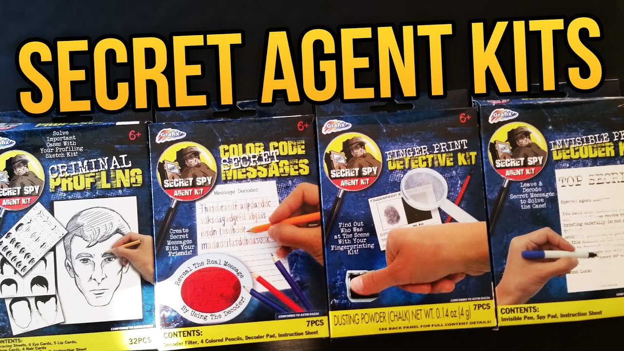 DANGER ZONE - Secret Spy Agent / Detective Kits | Weasel Reviews - YouTube