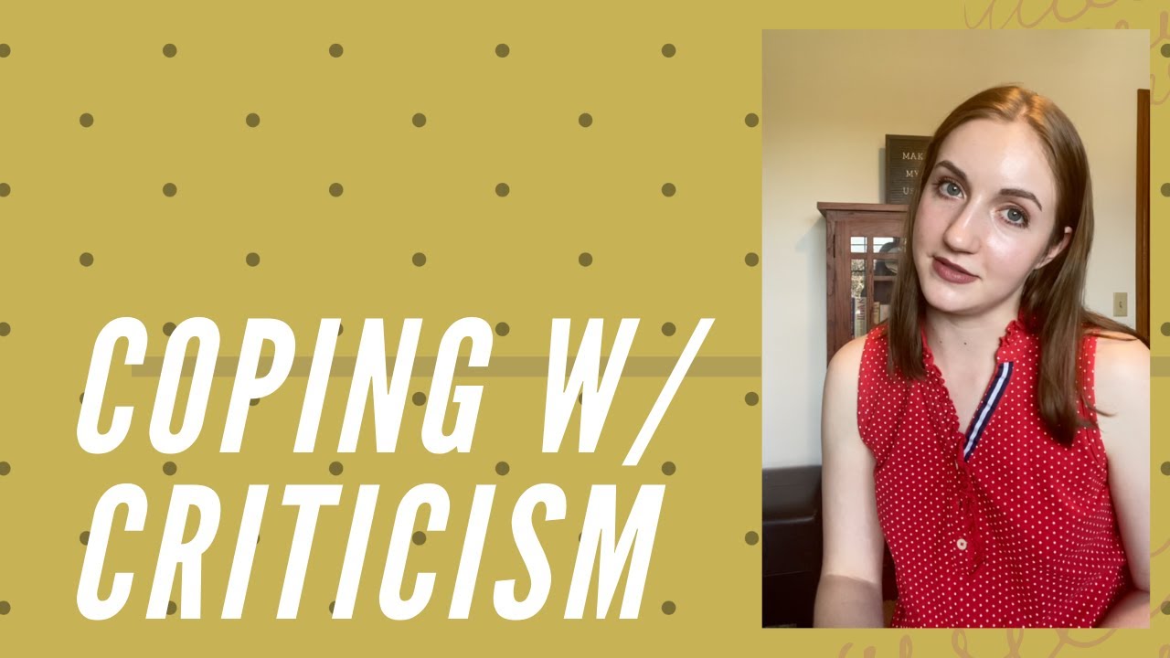 coping with criticism -- beliefs, coping strategies & connection to ...