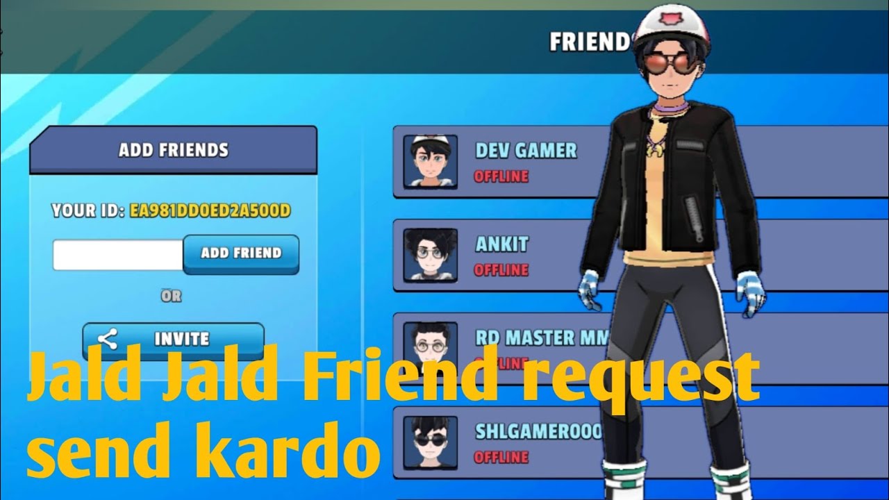 Dosto mere ko jald jald Friend request send kardo. 🦾🦾🦾 - YouTube