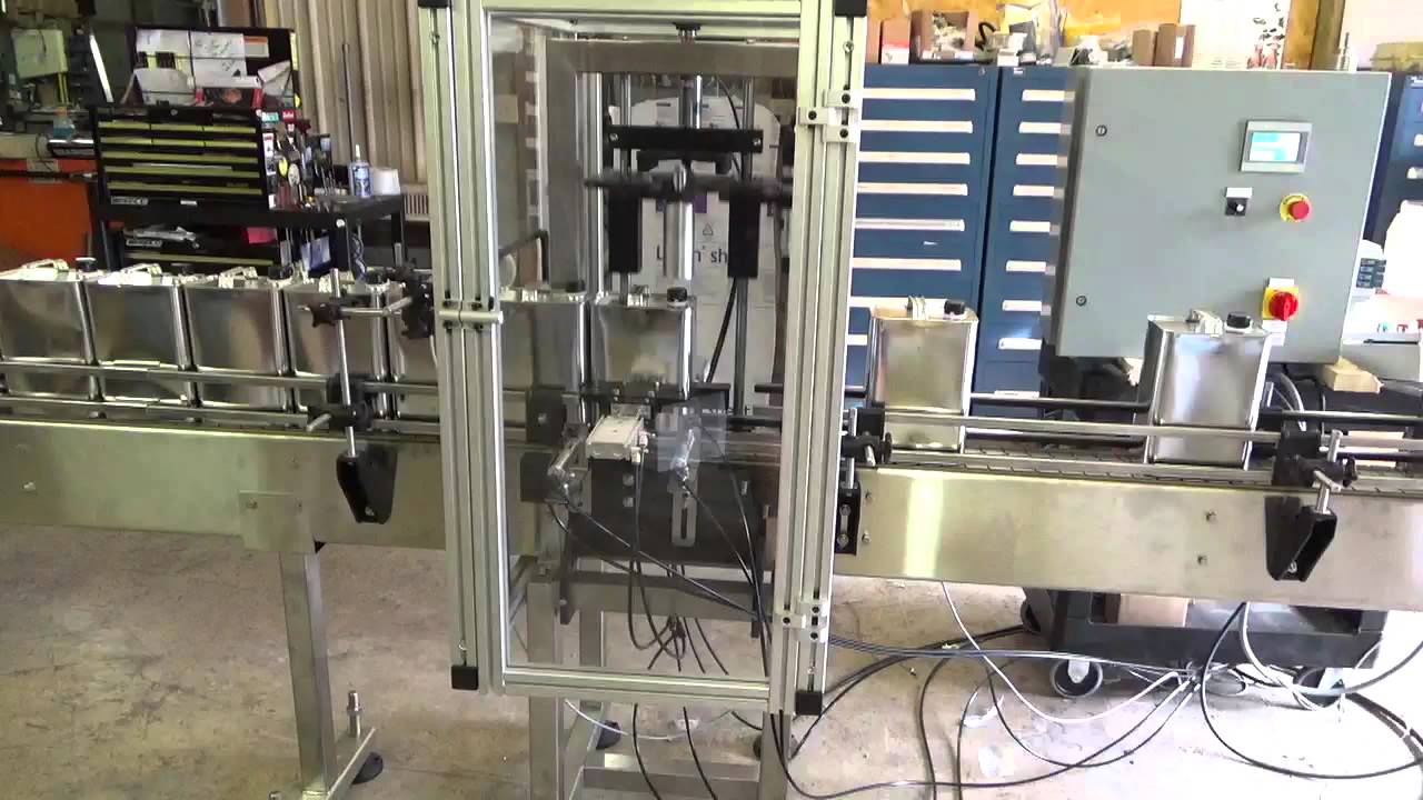 Semi Auto Plugger and Capper - YouTube