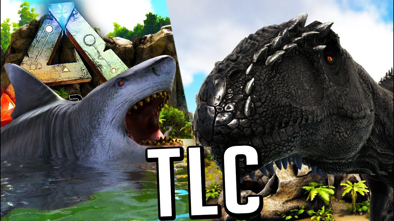 ARK TLC NUEVO MEGALODON Y GIGANOTOSAURUS - MOD | Ark: Survival Evolved ...