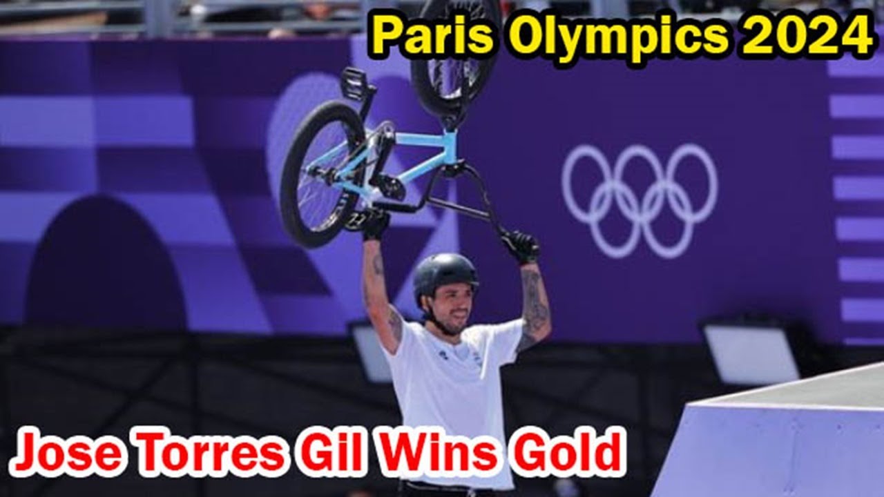 Paris Olympics 2024 - Jose Torres Gil Wins Gold Medal in the men's BMX ...