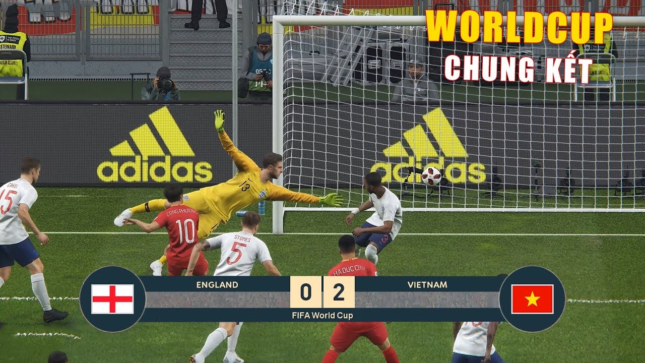 PES19 | ENGLAND vs VIETNAM | FIFA WORLDCUP | Chung kết World Cup | Giấc ...