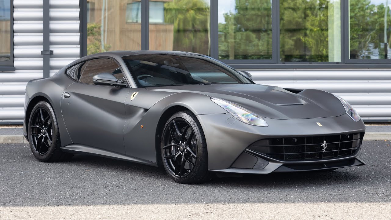 2014 Ferrari F12 Berlinetta - Grigio Silverstone Opaco - Walkaround (4K ...