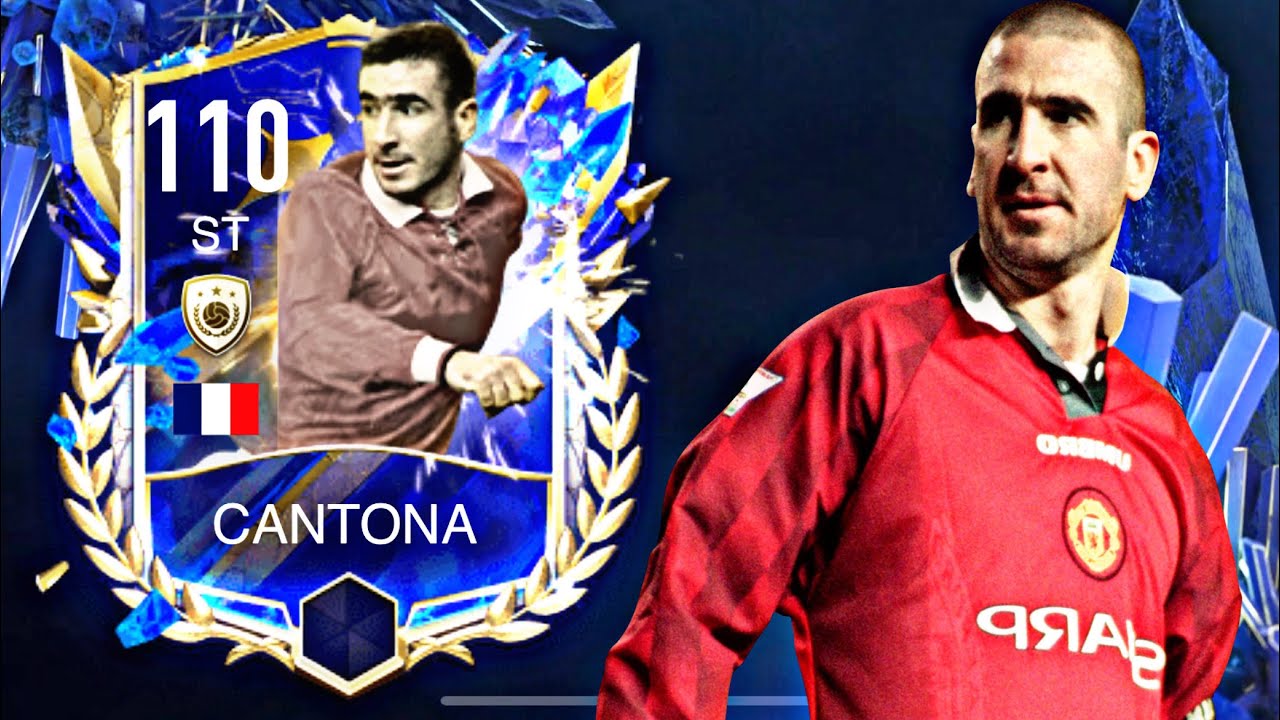 AMAZING ST 110 RATED ERIC CANTONA GAMEPLAY REVIEW FIFA MOBILE 23 TOTY ...
