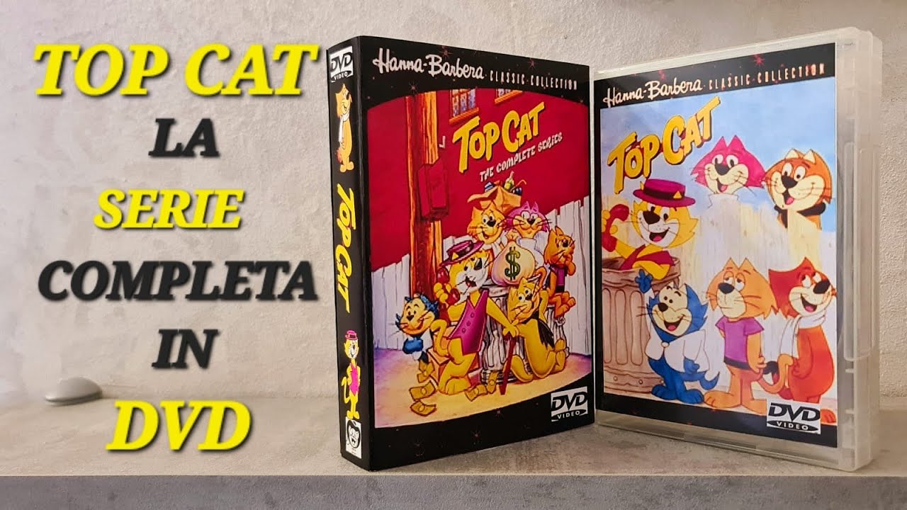 TOP CAT LA SERIE COMPLETA IN DVD WHATSAPP 331 4021702 - YouTube