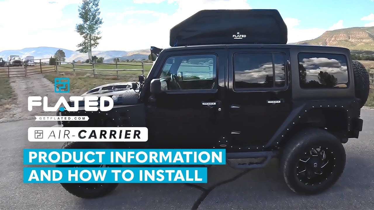 Flated AirCarrier - Inflatable Rooftop Cargo Carrier - Info and How To ...