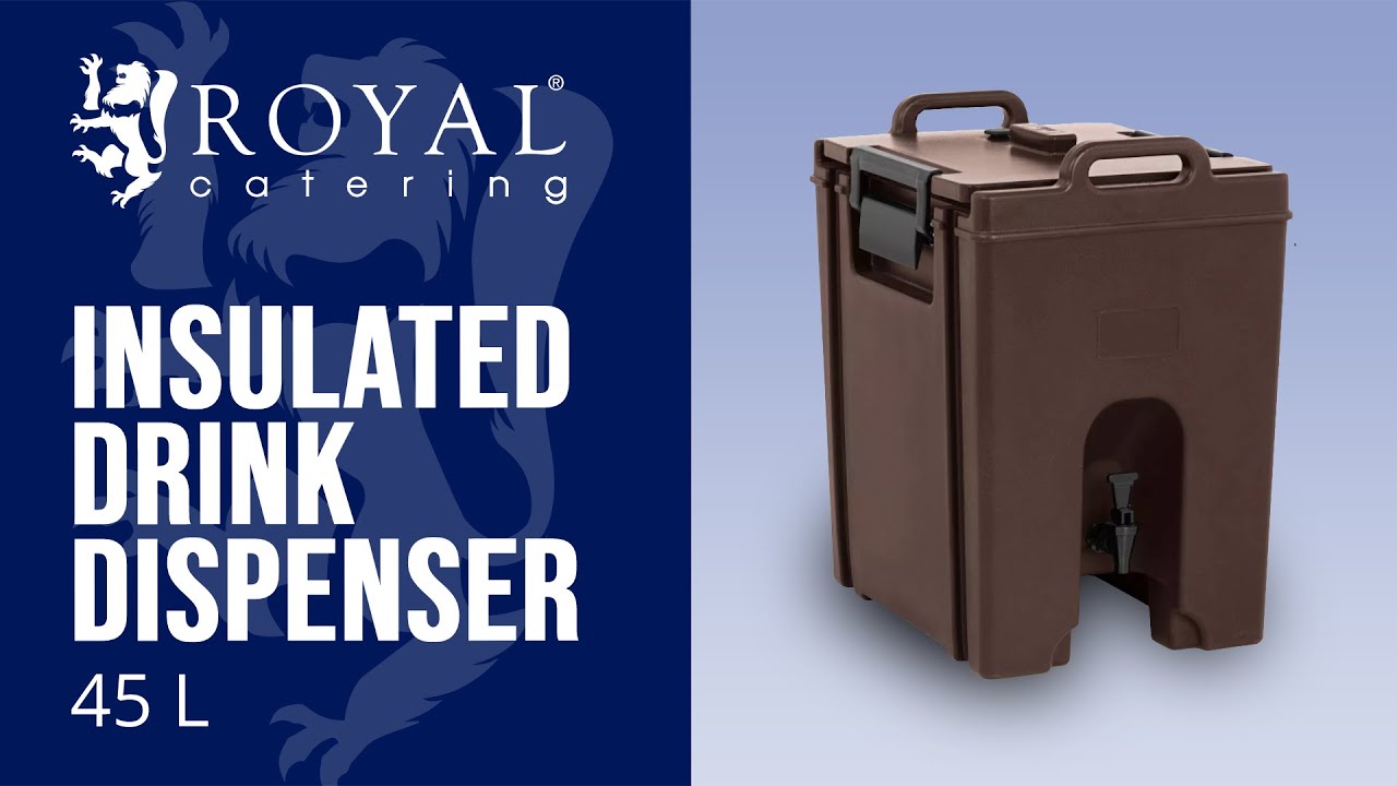 Insulated Beverage Dispenser Royal Catering RC-BDC450 | Product ...