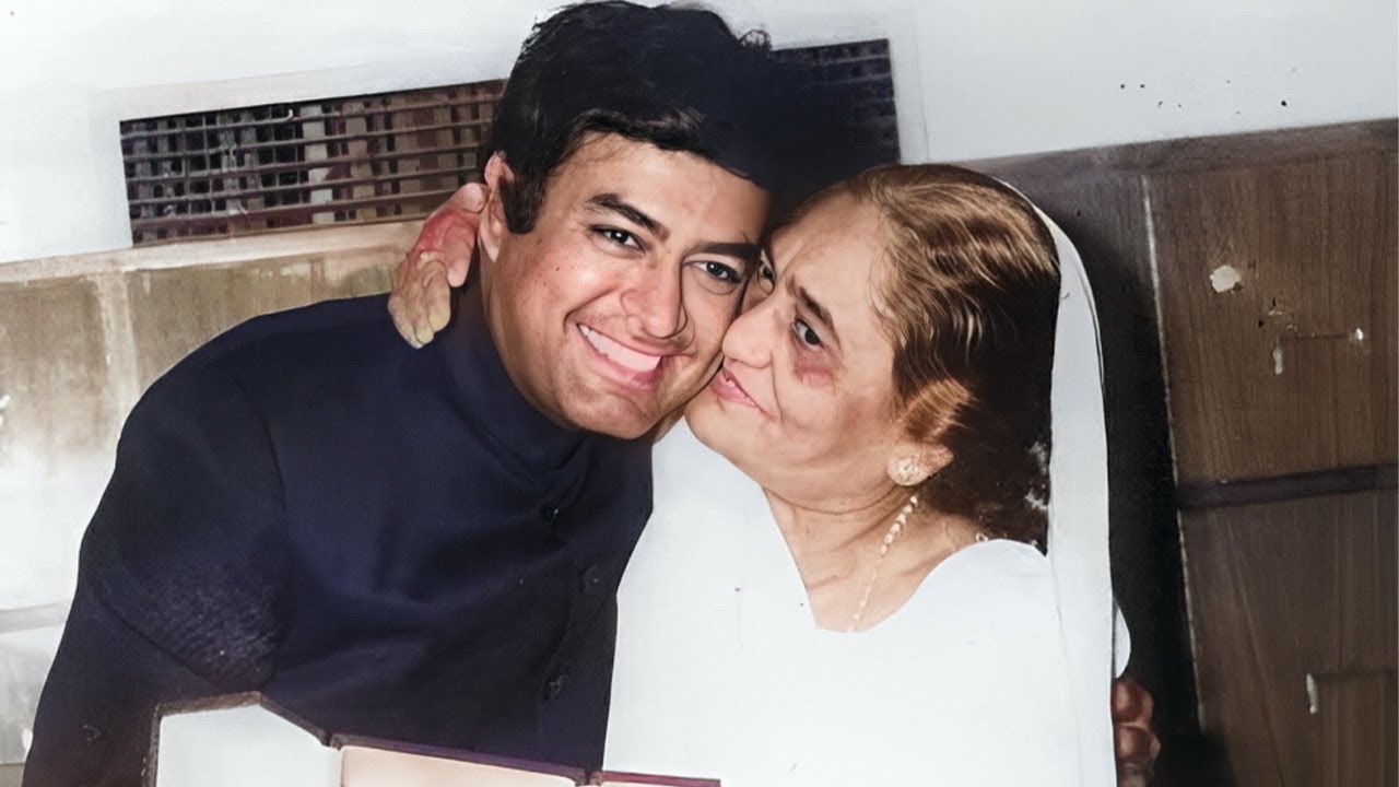 Legendary Actor Sanjeev Kumar With His Mother | Father, Brother, Sister ...