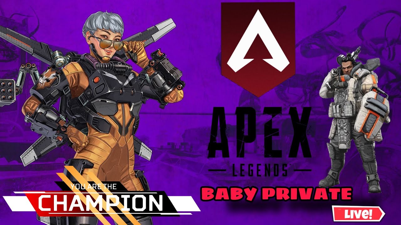 APEX LEGENDS MOBILE LIVE GAMEPLAY 🔥WITH Baby Private Games - YouTube