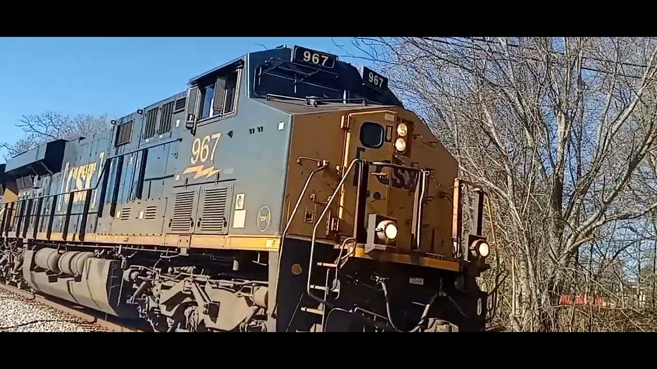 manifest freight train north bound north end of abbeville - YouTube