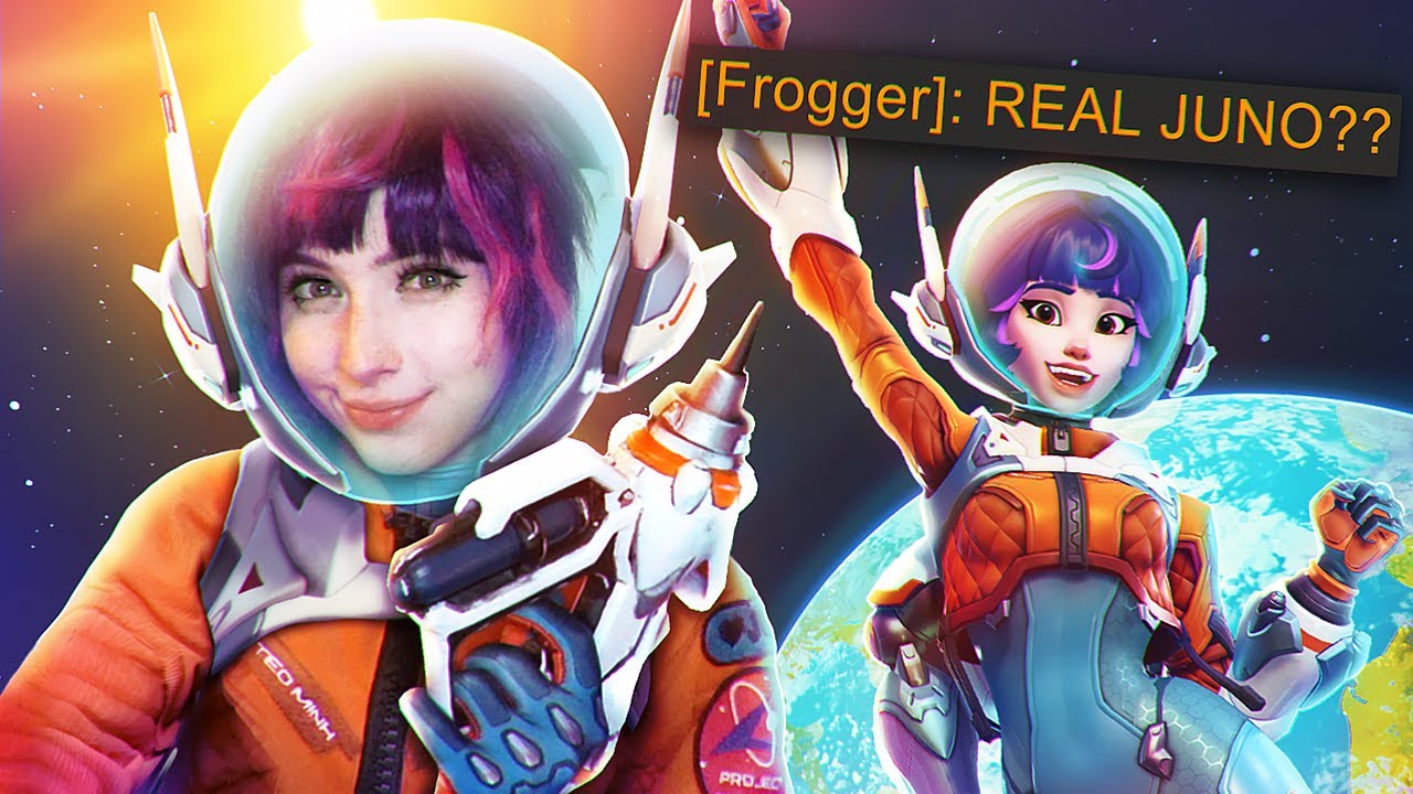 I COSPLAYED JUNO FROM OVERWATCH FINALLY! - YouTube