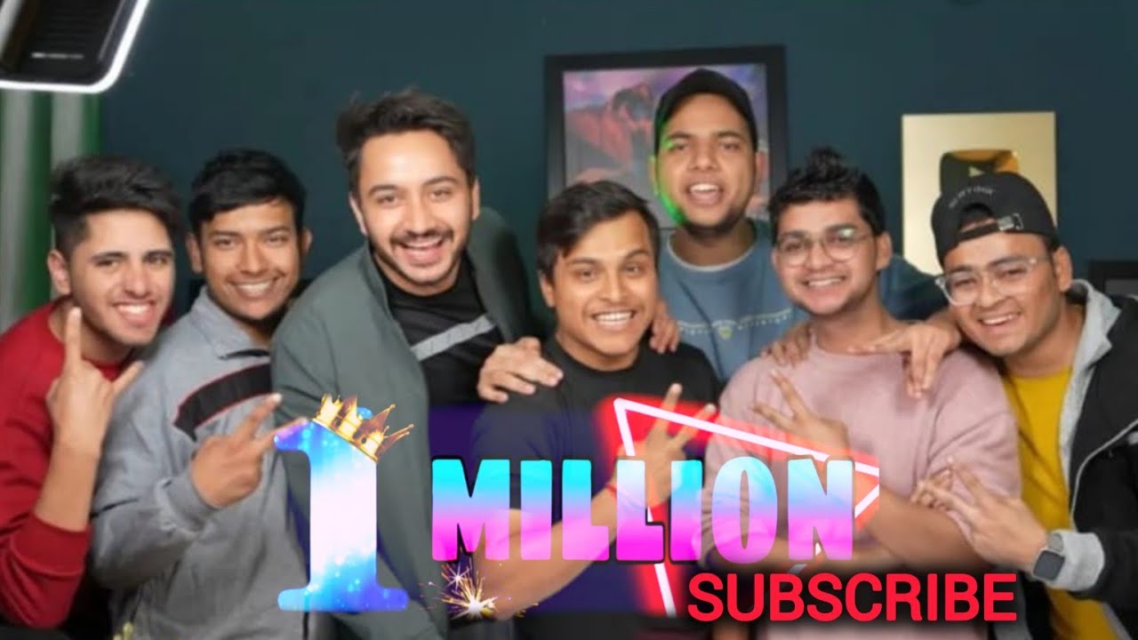 1 million subscribers celebration 🎉 (TECH MASTER) - YouTube