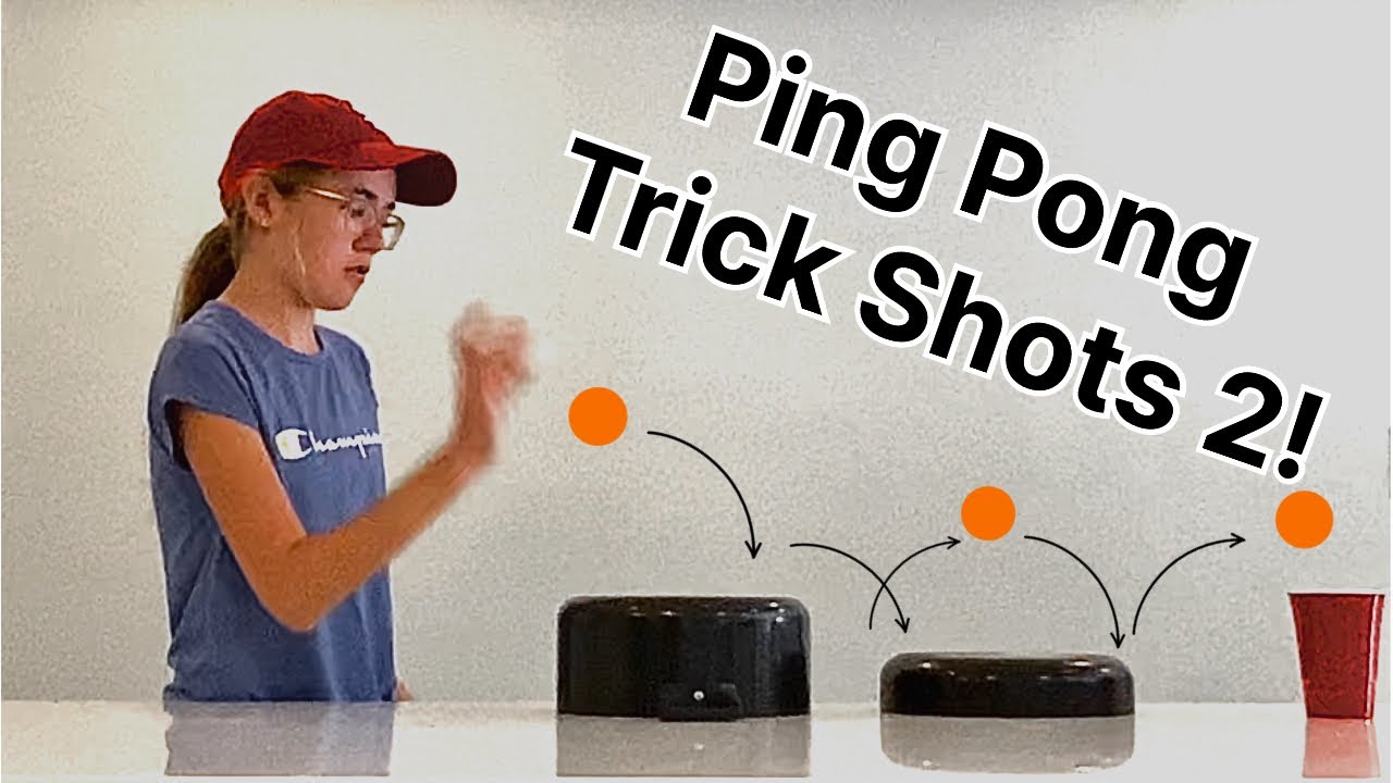 Ping Pong Trick Shots 2 | Totally Fantastic - YouTube